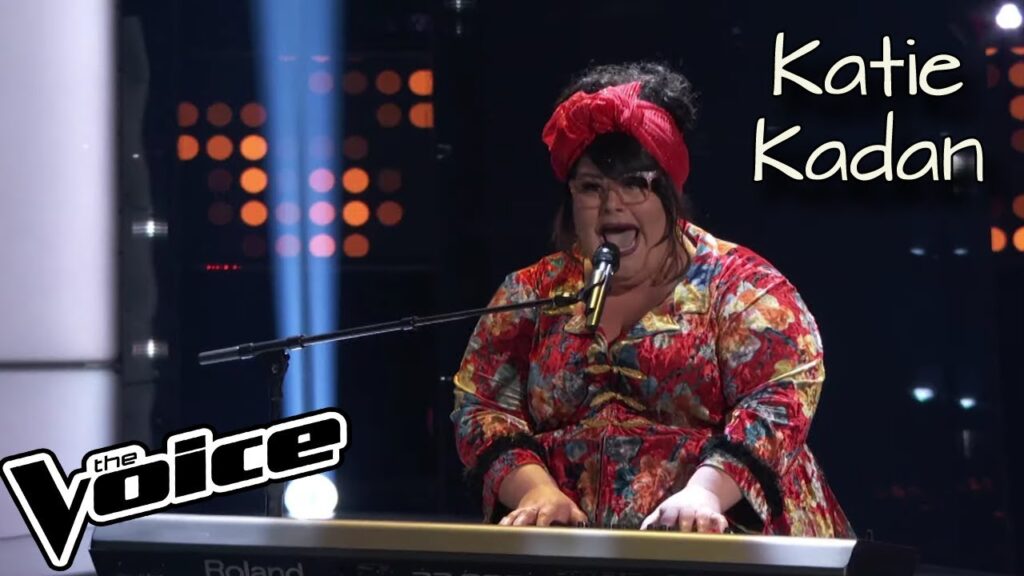 Katie Kadan sing “Baby I Love You” in The Blind Auditions !!! - Green ...